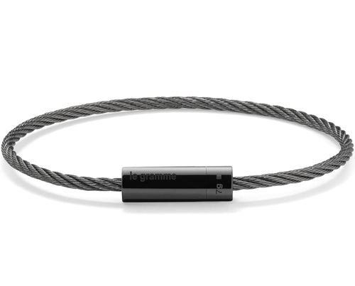 men's cable bracelets le gramme